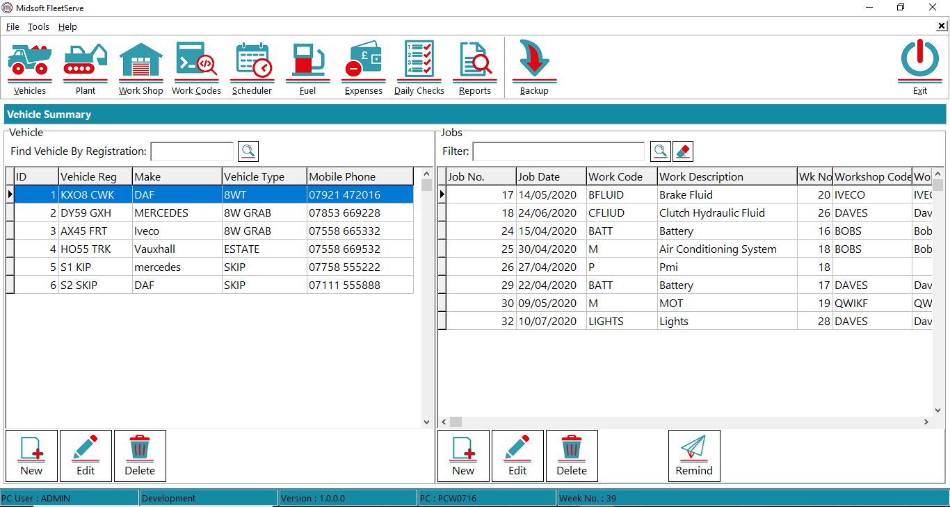 Fleet Management Software - Midsoft